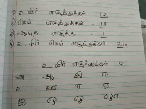 1st Tamil vaipadu - YouTube