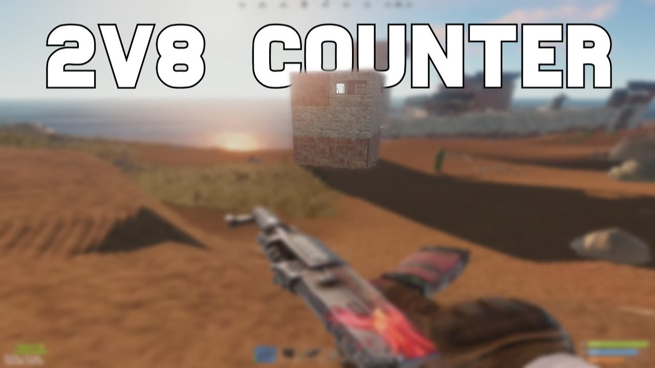 2v8 COUNTER RAID & CLAN VS CLAN PVP | Rust (PVP Montage) - YouTube