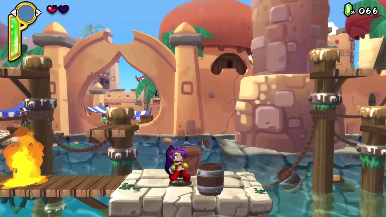 Shantae: Half-Genie Hero Walkthrough Part 1 - YouTube