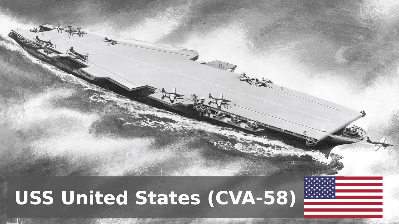 USS United States (CVA-58) - Guide 394 (NB) - YouTube
