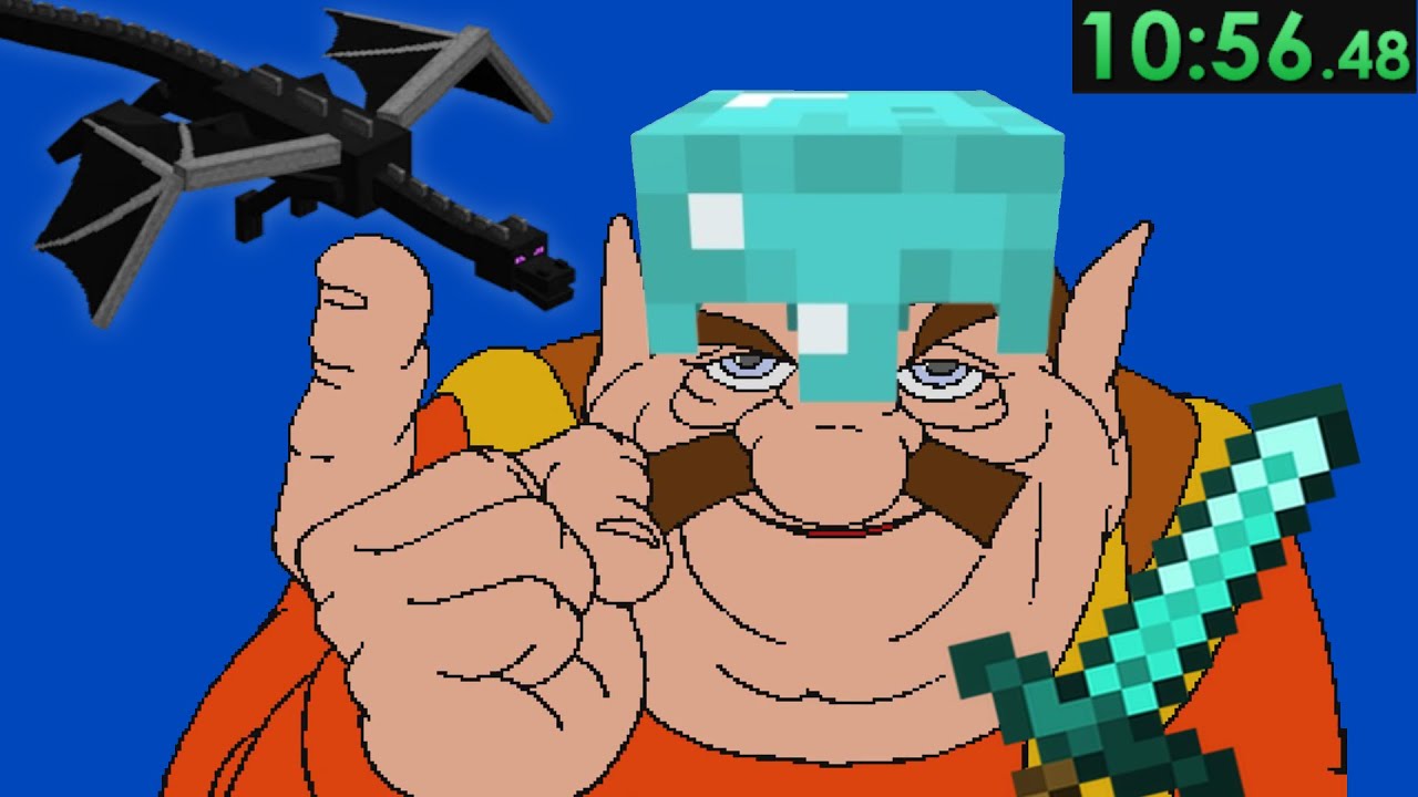 Morshu explains minecraft speedruning - YouTube