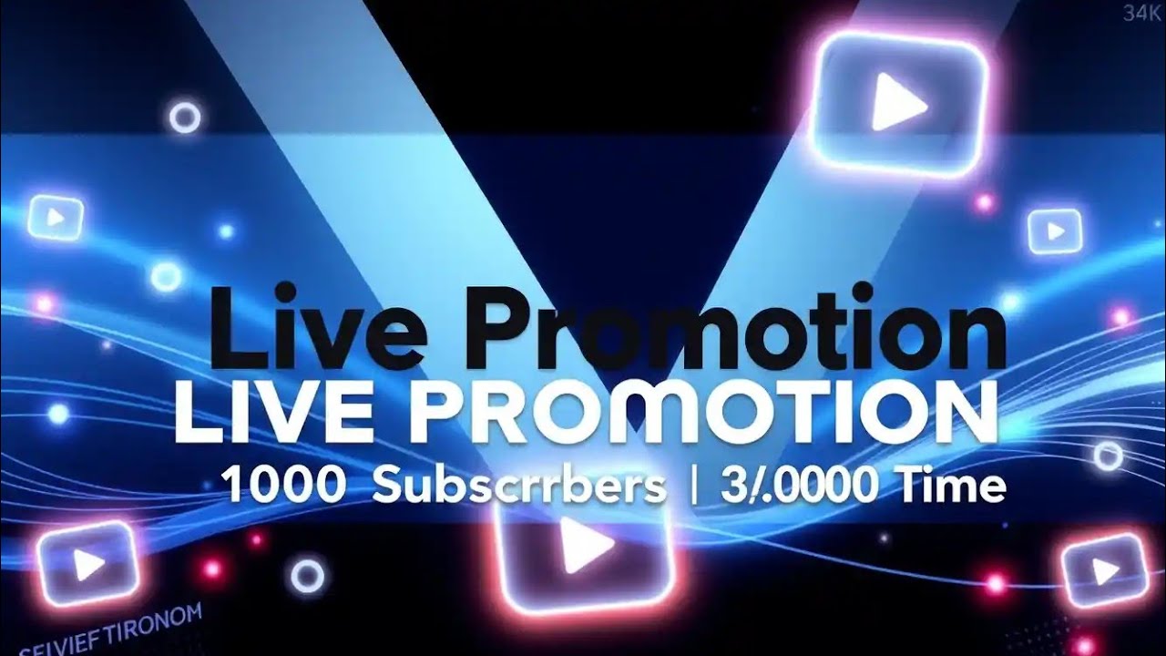 🔴 Live YouTube Promotion | Get Free Subscribers Fast | Boost Your ...