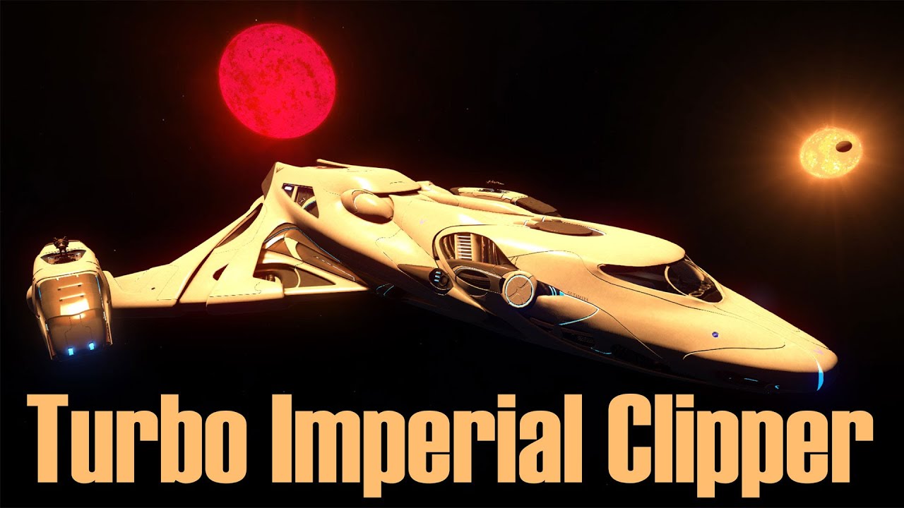 Elite:Dangerous. Turbo Imperial Clipper or flying with almost 1500 ...