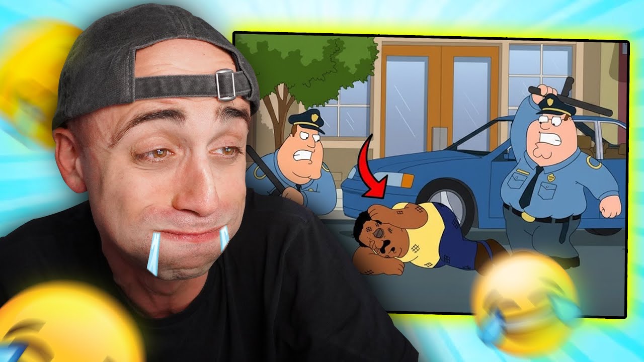 PROVA A NON RIDERE con le PEGGIORI BATTUTE BLACK HUMOR dei GRIFFIN ...