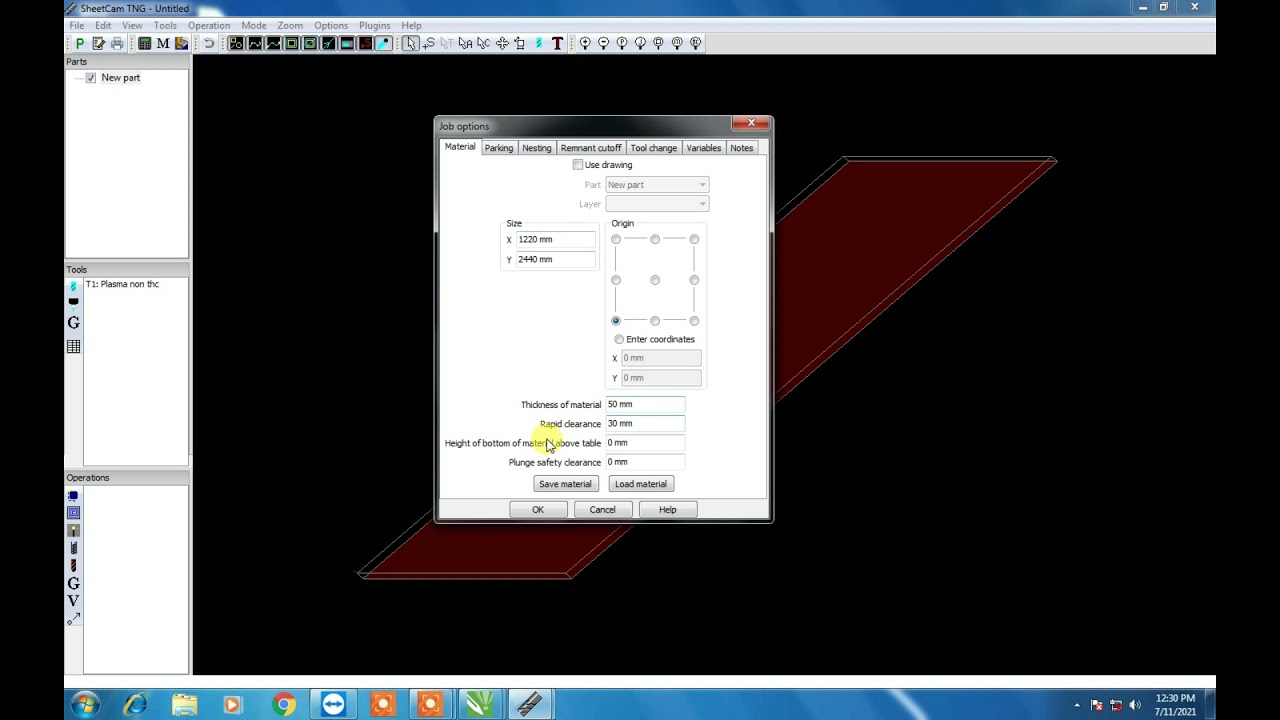 Cara Membuat file G-code dengan Corel Serta Sheetcam untuk Mesin CNC Plasma Pemotong plat Besi ...