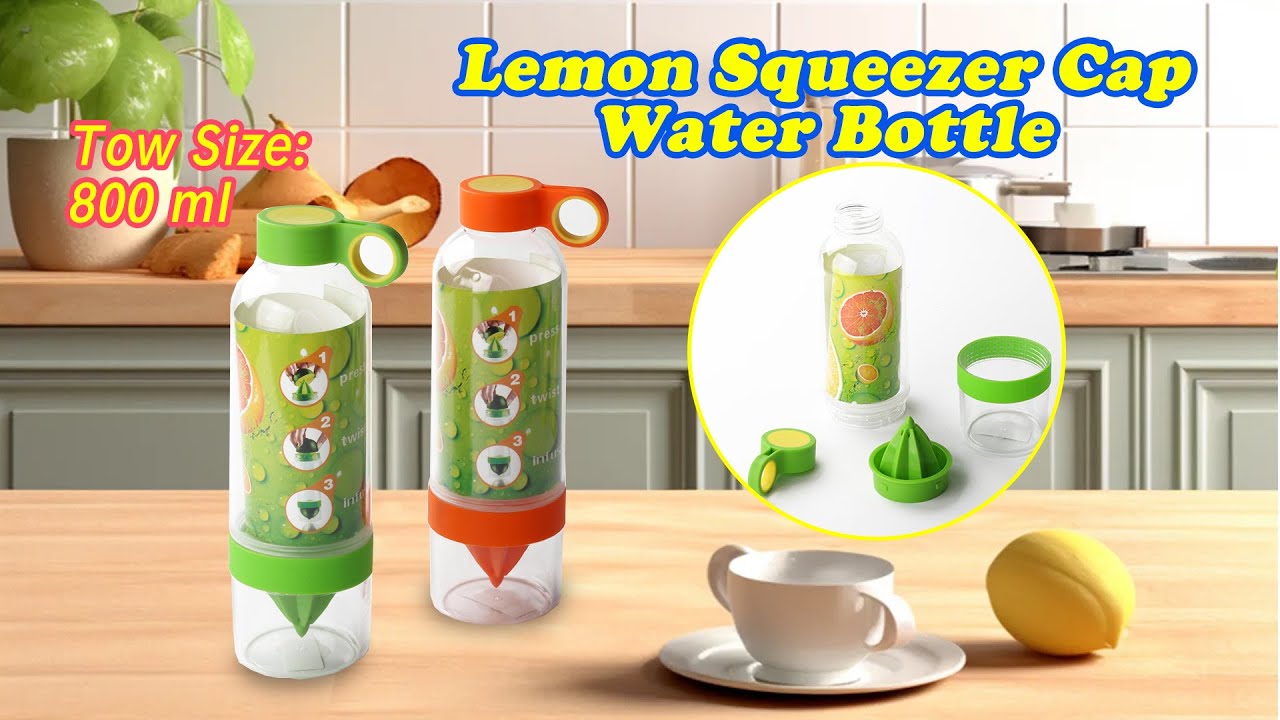 Lemon Squeezer Cap #waterbottle #watercup #water #lemonwater # ...