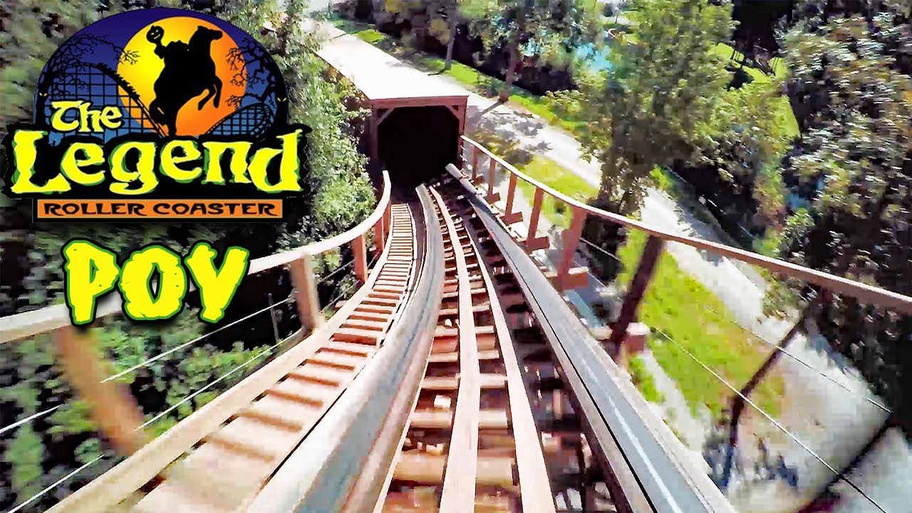 The Legend HD Front Seat On Ride POV & Review. Awesome CCI Wood Roller ...