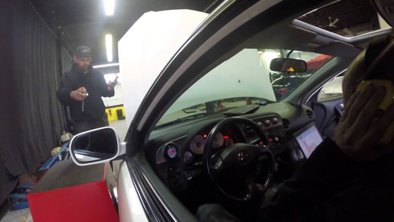 521whp Rotrex Kraftwerks Supercharged K24 RSX-S Dyno. - YouTube