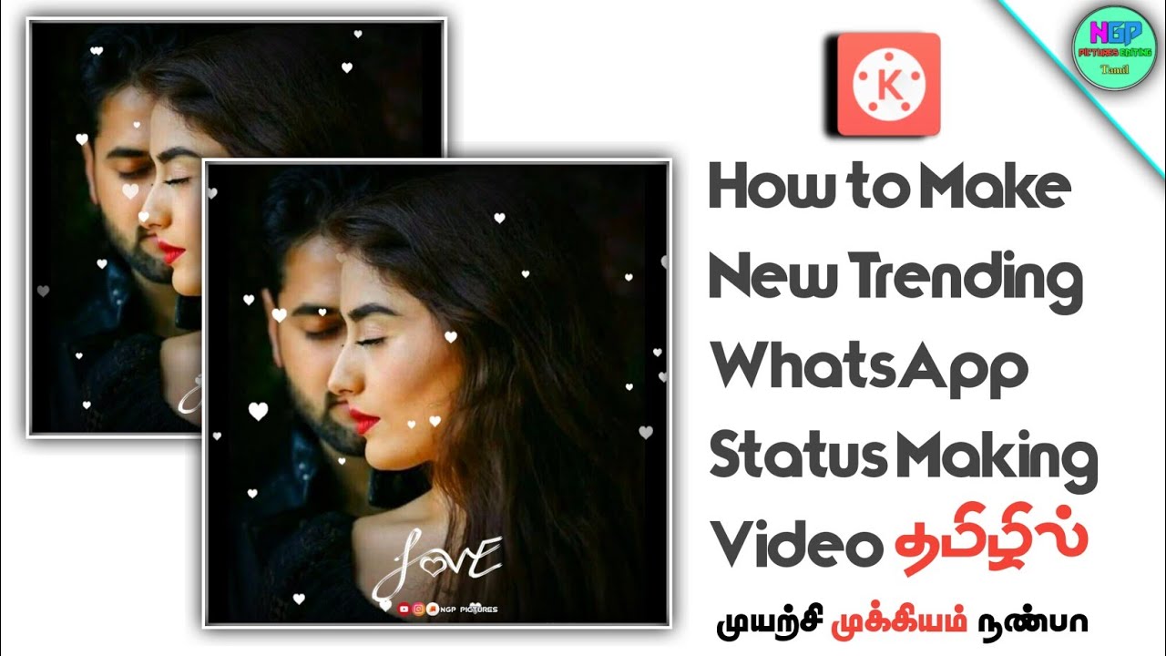 How to Make New Trending WhatsApp Status Making Video||தமிழில் - YouTube