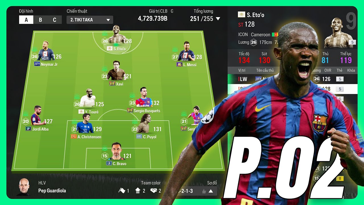 (FC ONLINE - FO4) Goals Highlight #2 | Team Color Barca | Pass And Run ...