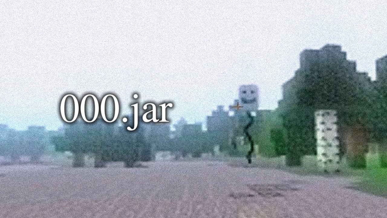 O PIOR ANALOG HORROR DO MINECRAFT ATUALIZOU... 000.jar - YouTube
