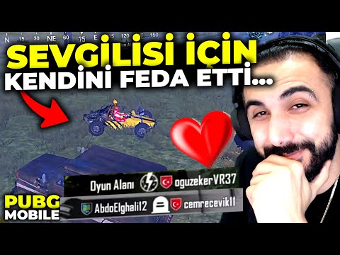 SEVGİLİSİ İÇİN KENDİNİ FEDA ETTİ... 😭 AH BE ÇOCUK...| PUBG MOBILE