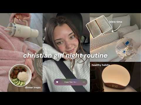 my night routine with Jesus⭐️🫧☁️