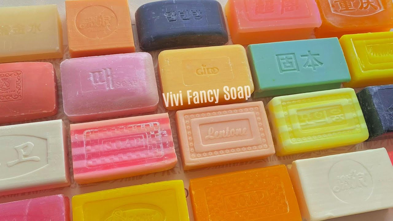 ASMR Soap Cutting/Dry Soap Cutting ASMR/Satisfying Sound ASMR/No ...