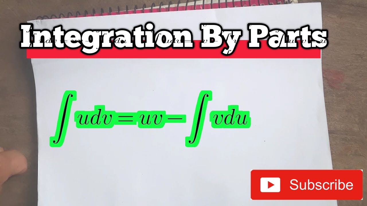 Integration techniques: Integration By Parts (IBP) - YouTube