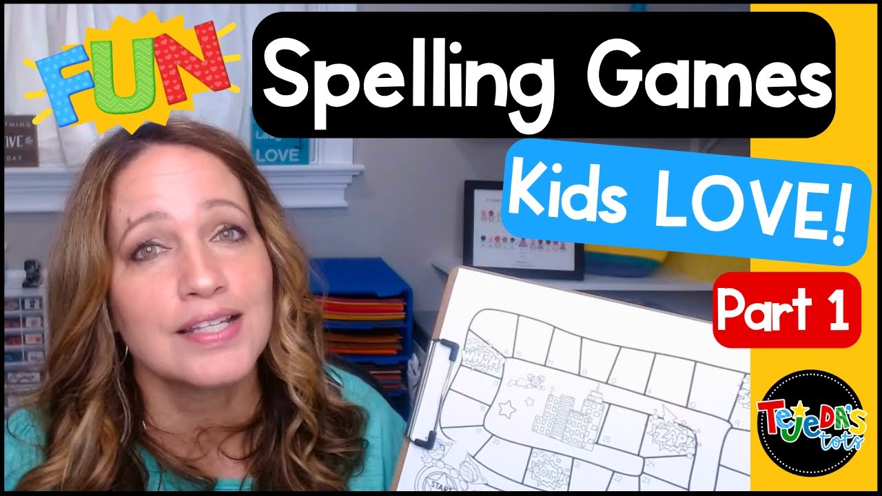 Fun Spelling Activities for Kindergarten and First Grade, Part 1: 4 ...
