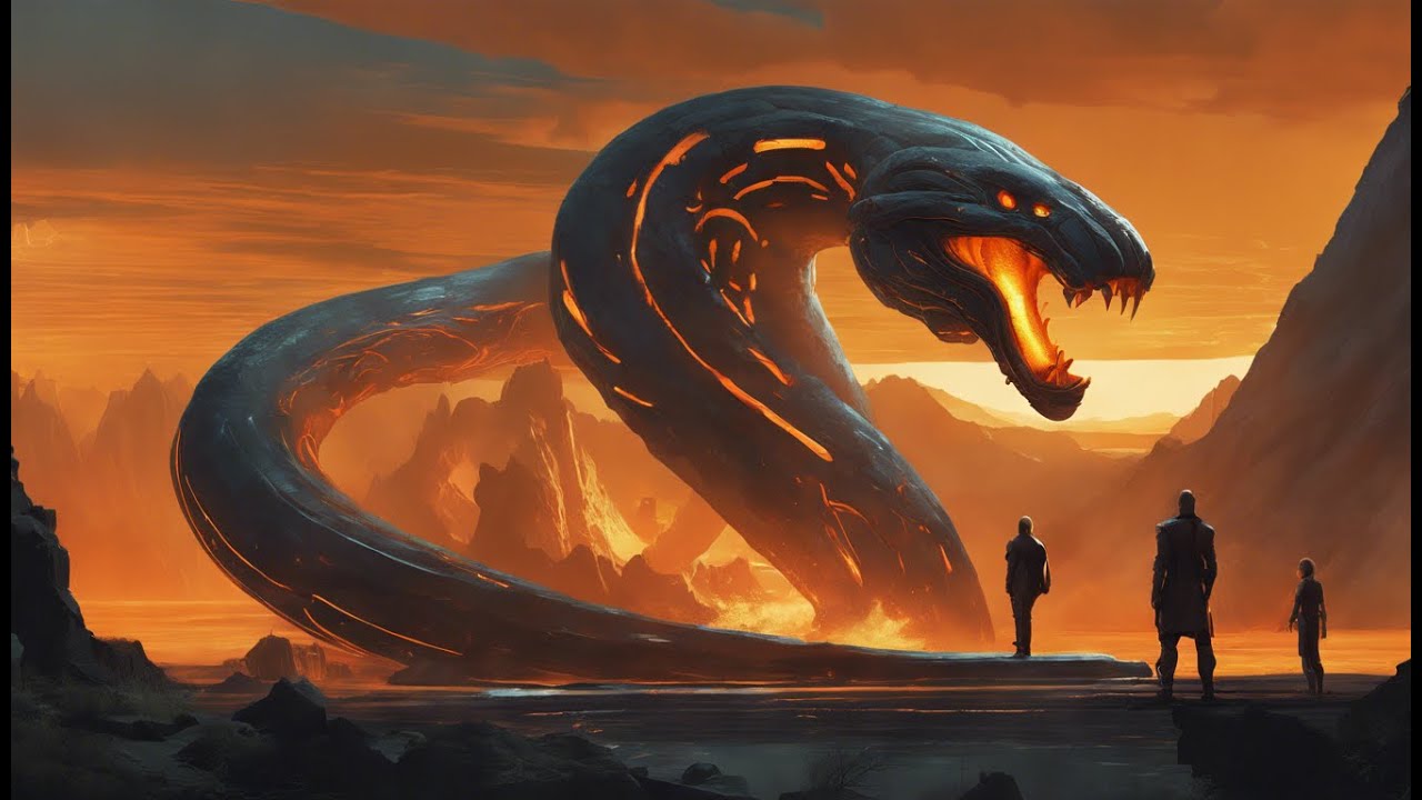 Alien Serpent Submits to Human Warrior, But the Battle’s Strange Twist ...