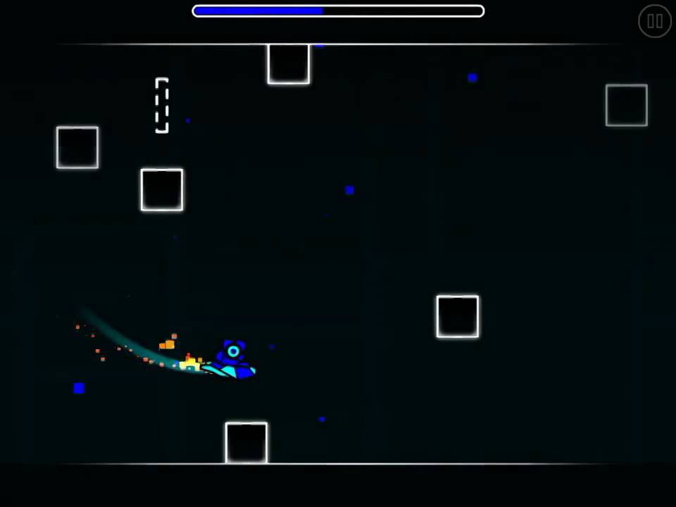 3rd level in geometry dash - YouTube