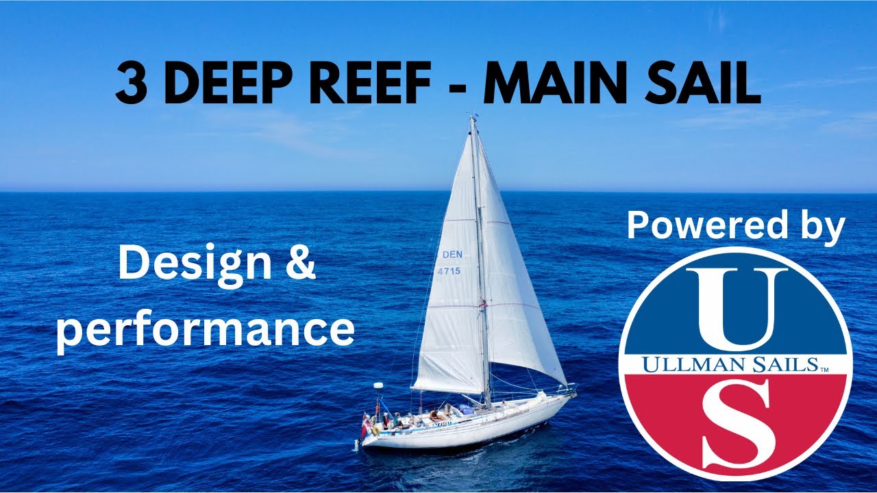 Performance of our Fully batten Main sail with 3 deep reefs || Designed ...