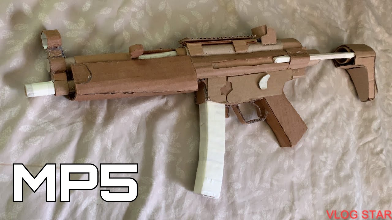 NEW VIDEO LINK IN THE DESCRIPTION ~ Cardboard MP5A3 🇩🇪 - YouTube