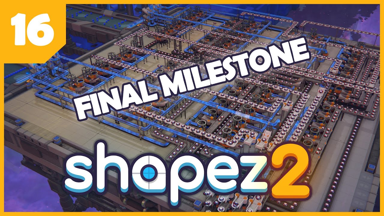 Shapez 2 EP16 - blueprints are too efficient now - YouTube