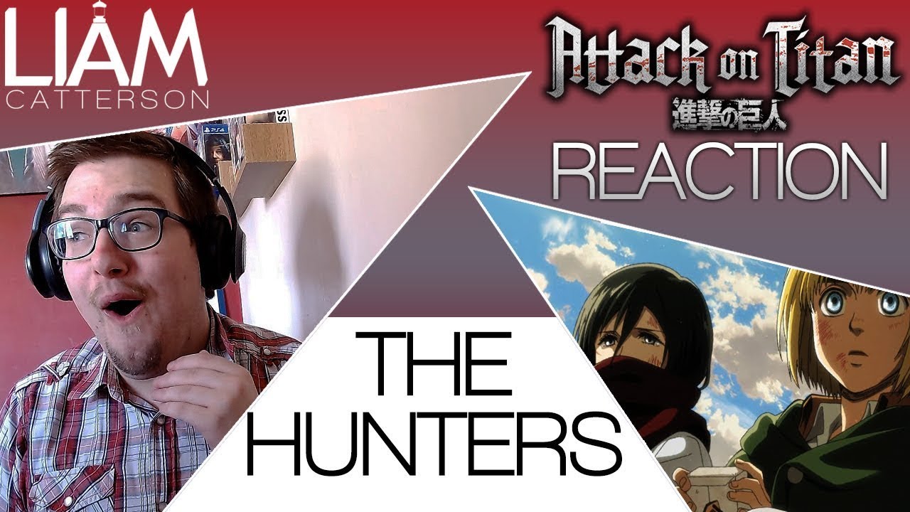Attack on Titan 2x08: The Hunters [SUB] Reaction [REUPLOAD] - YouTube