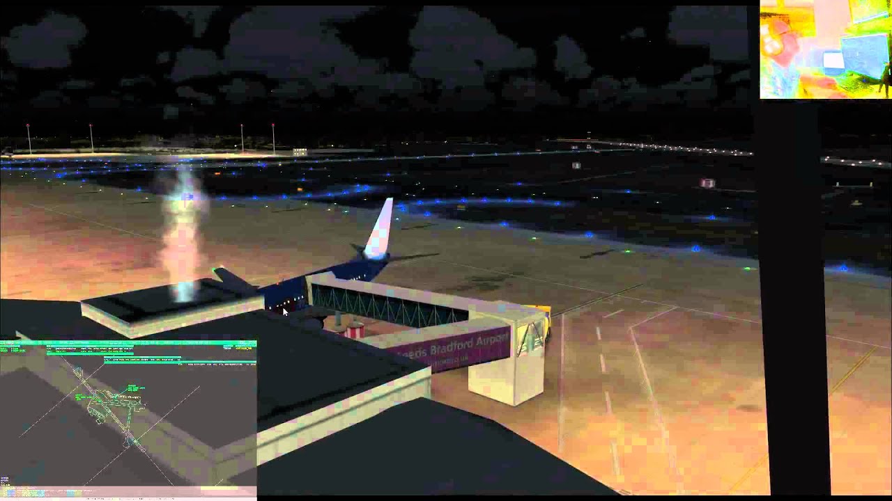 FSX, Tower View with Euroscope & Vpilot Controlling at Leeds - 2 / 2 ...