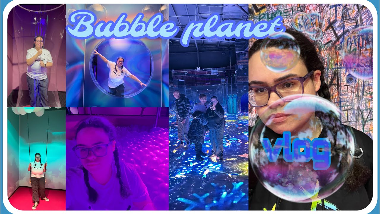 Bubble Planet Immersive Experience London Vlog - YouTube