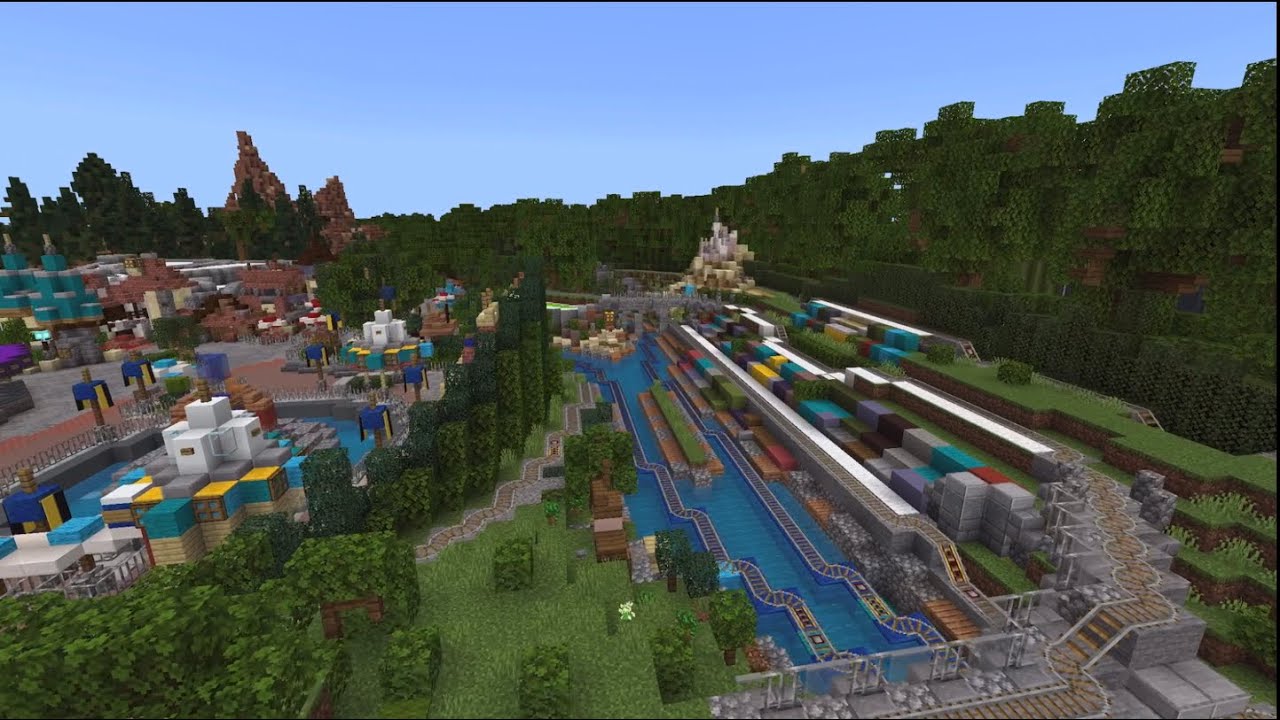 Minecraft Casey Jr. Circus Train Disneyland (2022) - YouTube