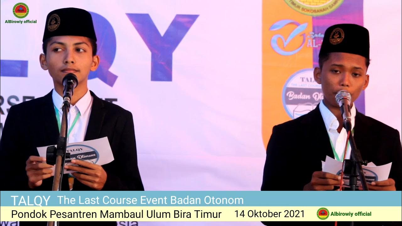MC LIMA BAHASA Pondok Pesantren Mambaul Ulum Bira Timur - YouTube