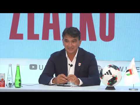 Zlatko Dalic takes charge as new UAE head coach.