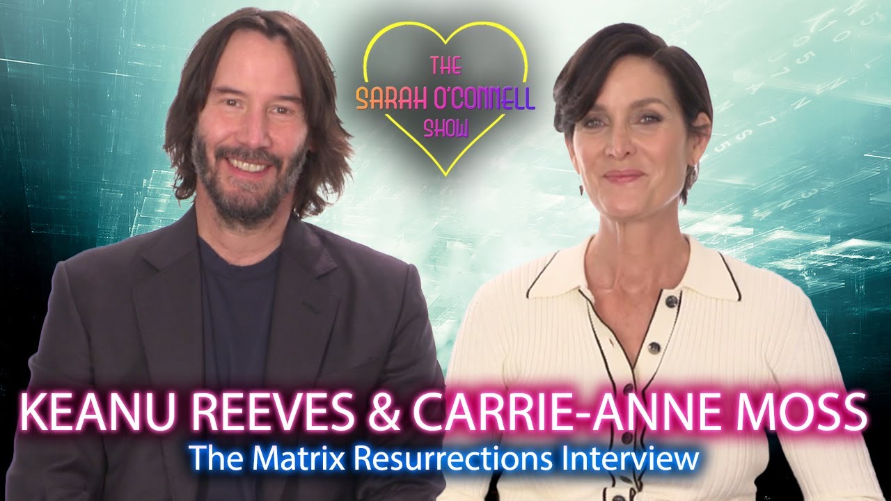 Keanu Reeves and Carrie-Anne Moss interview - The Matrix Resurrections ...