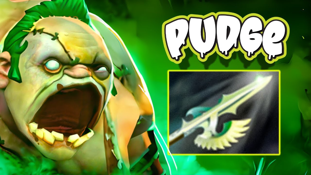 Pudge Halberd Situational build for Midlane Dota 2 - YouTube