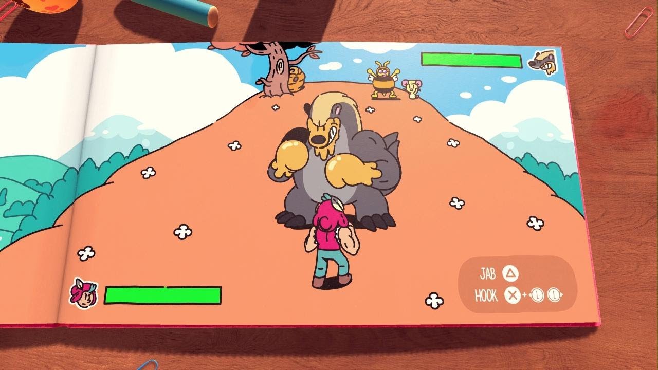 The Plucky Squire | Honey Badger BOSS Fight Gameplay - YouTube