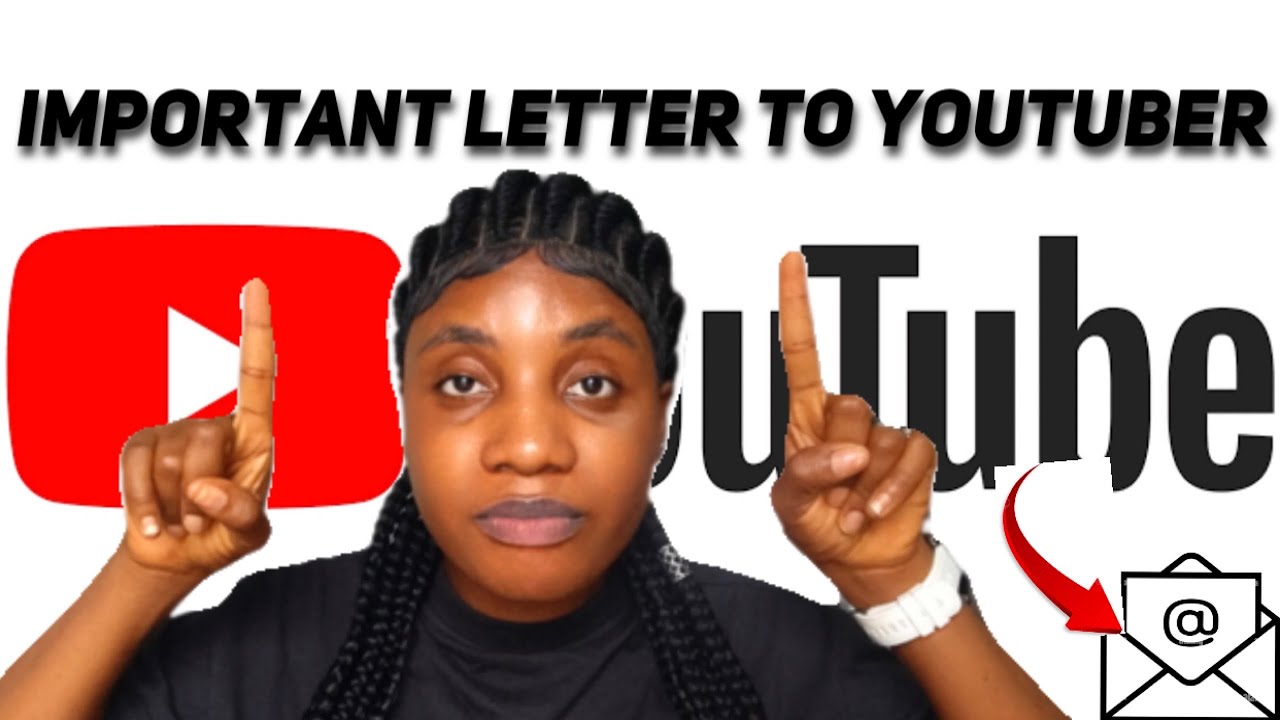 Important letter to all YouTubers - YouTube