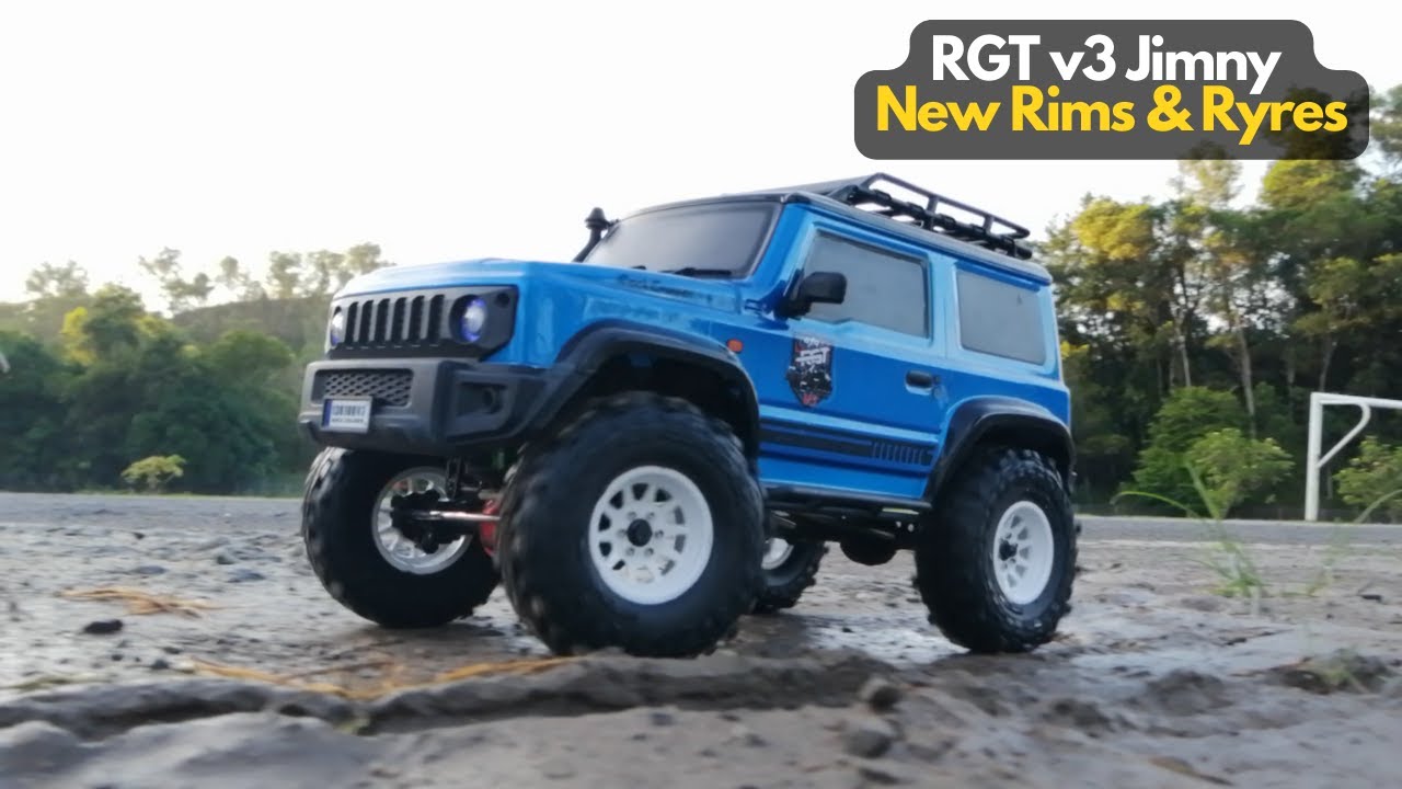 RGT v3 Jimny | New Rims & Tyres | 1/10 Scale RC - YouTube