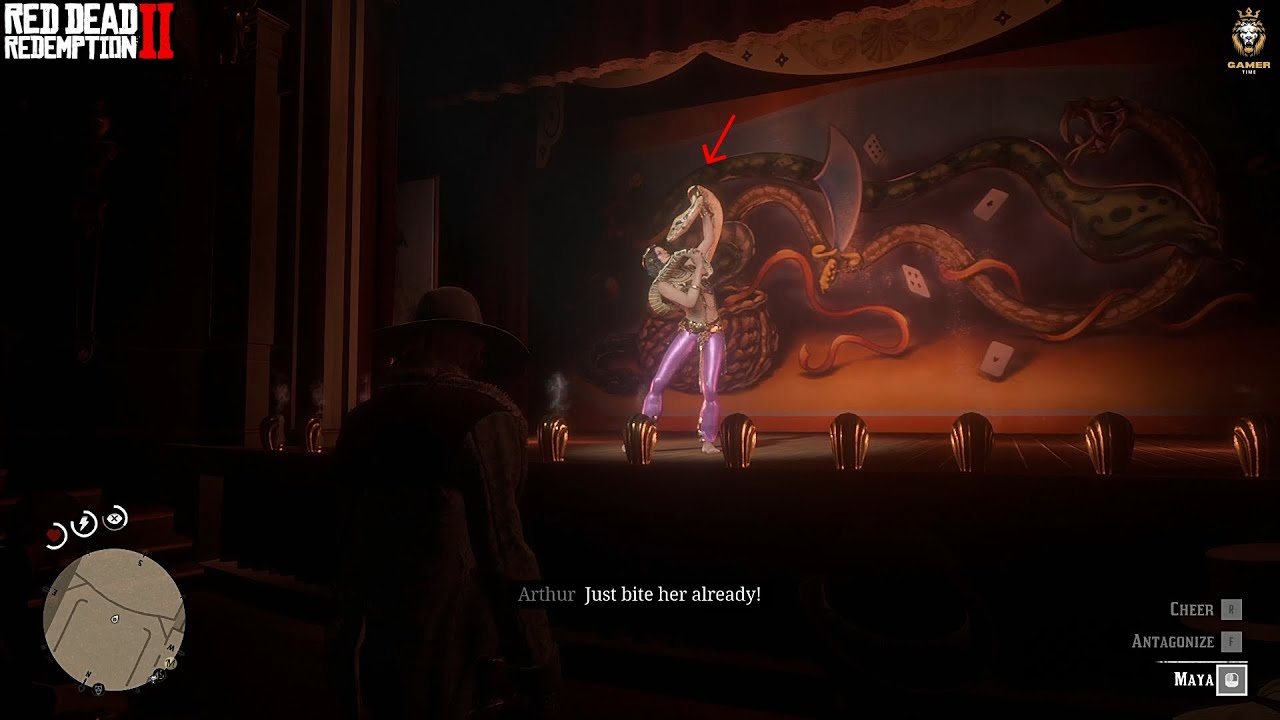 RDR2 - Arthur Just Bit Her Shows Gone Wrong (Hidden Scene) - YouTube