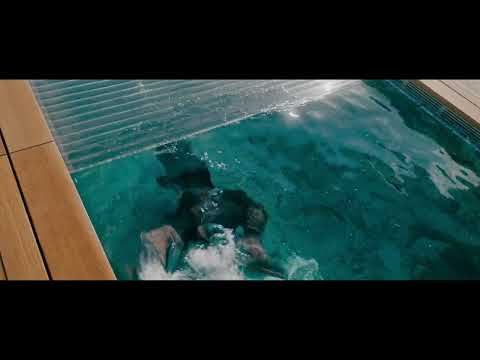 Woman Drowning in Pool Cover Closed