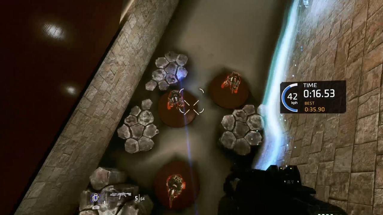 Beating Lastimosa's time (4th Place) in Titanfall™ 2's "The Gauntlet ...