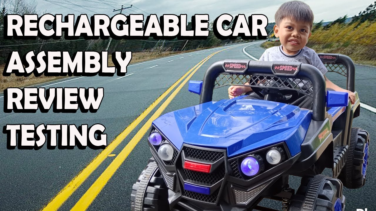 RECHARGEABLE CAR FOR KIDS ASSEMBLY, REVIEW, TESTING & UNBOXING | TOY ...