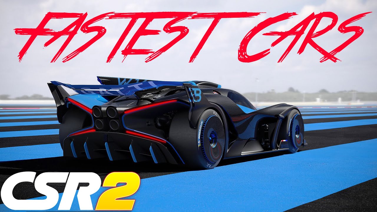 CSR Racing 2 | Top 8 Fastest Cars | July 2021 - YouTube