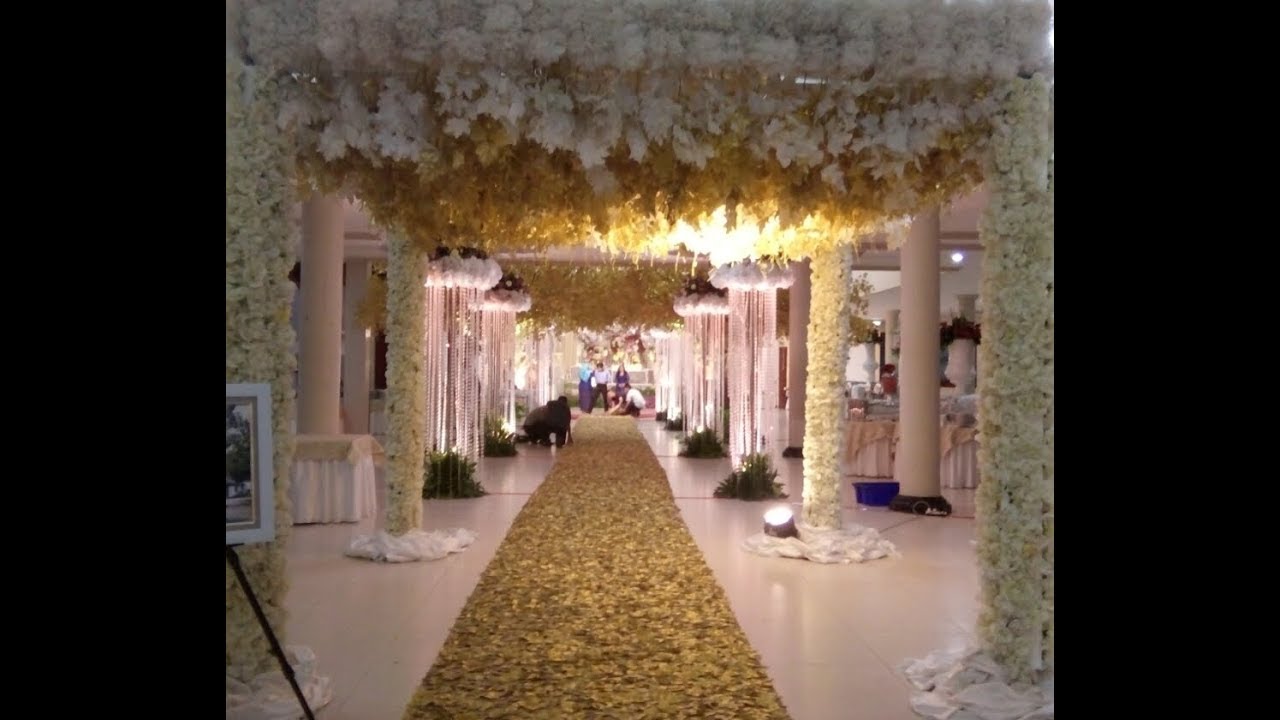 dekorasi resepsi & pernikahan murah gedung klub eksekutif persada halim ...