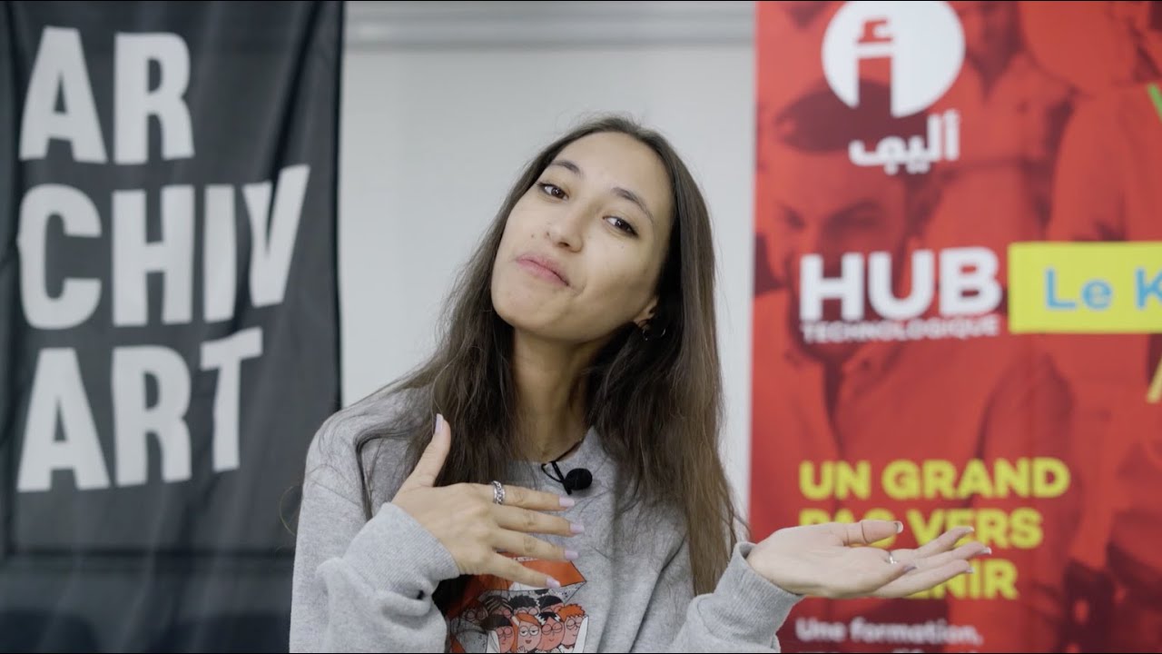 Sprint'art #3 au Kef: Sirine Ben Sassi se présente - YouTube