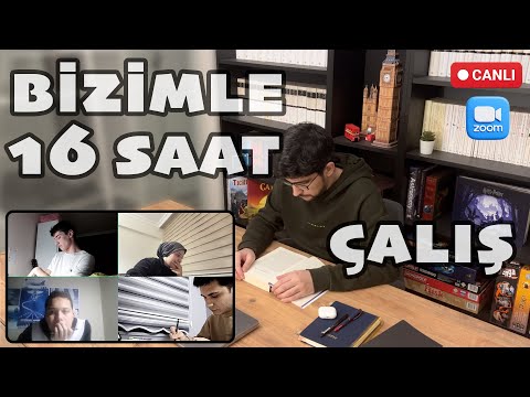 Son Öğrencim Uyuyana Kadar | Birlikte Ders Çalışalım Canlı