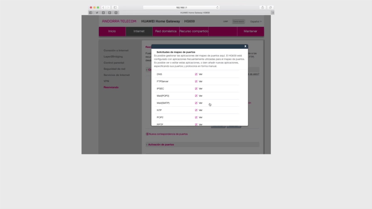 Router avançat: configurar port mapping i port forwarding - YouTube