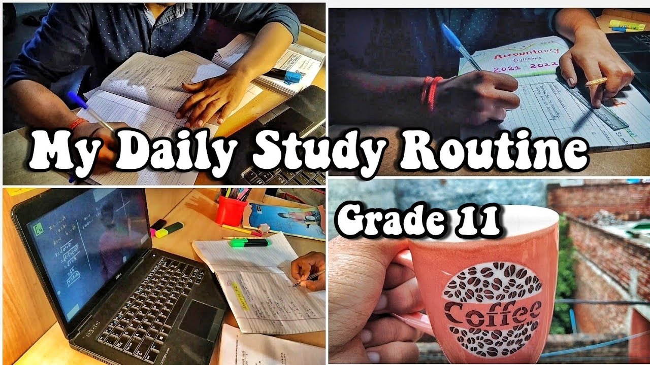 A day in the Life of 11th Grader | Study Routine Class 11 | Daily Study ...