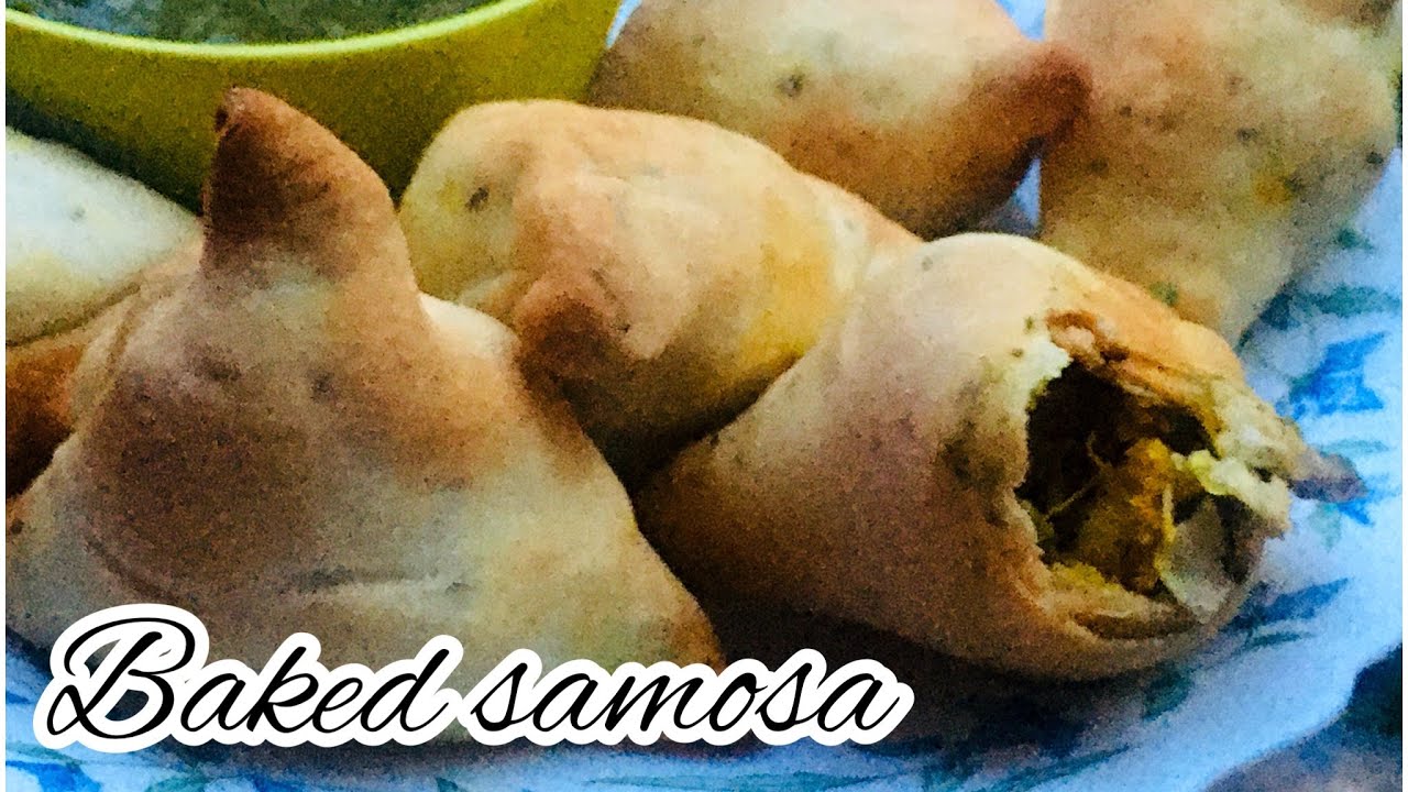 How to make Samosa in microwave | Zero Oil Baked Samosa | Oil free ...