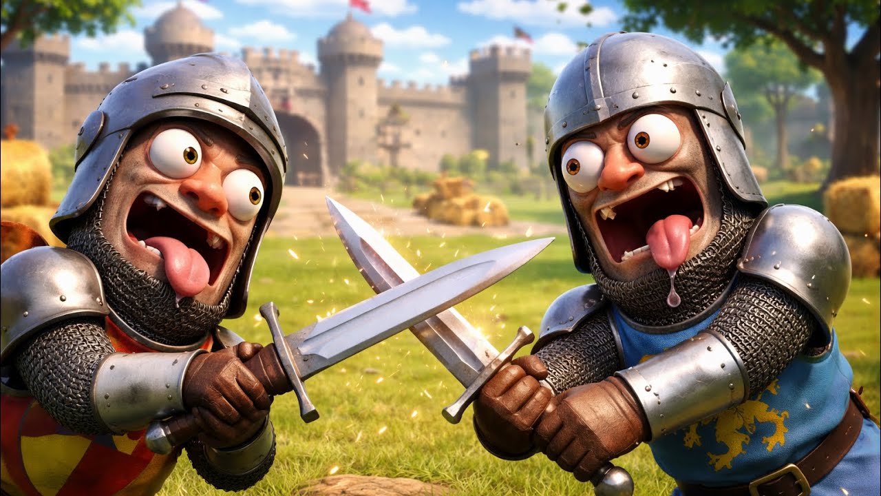 This Medieval Fighting Game Is Pure Chaos (Half Sword) - YouTube