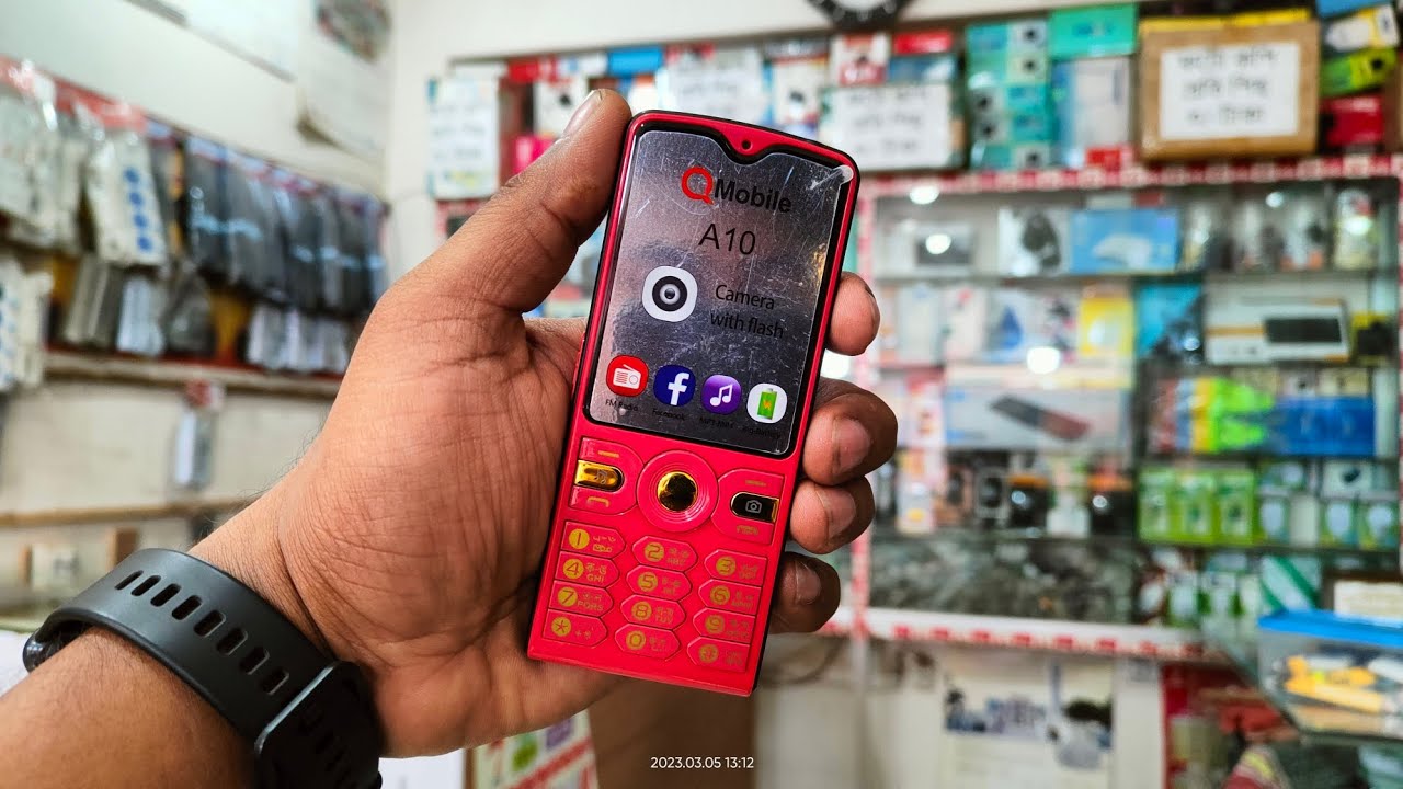QMobile A10 - Feature Phone | Button Phone - YouTube