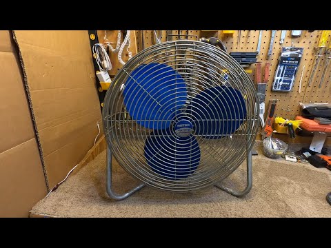 Patton U2-1872 18" High Velocity Fan - YouTube